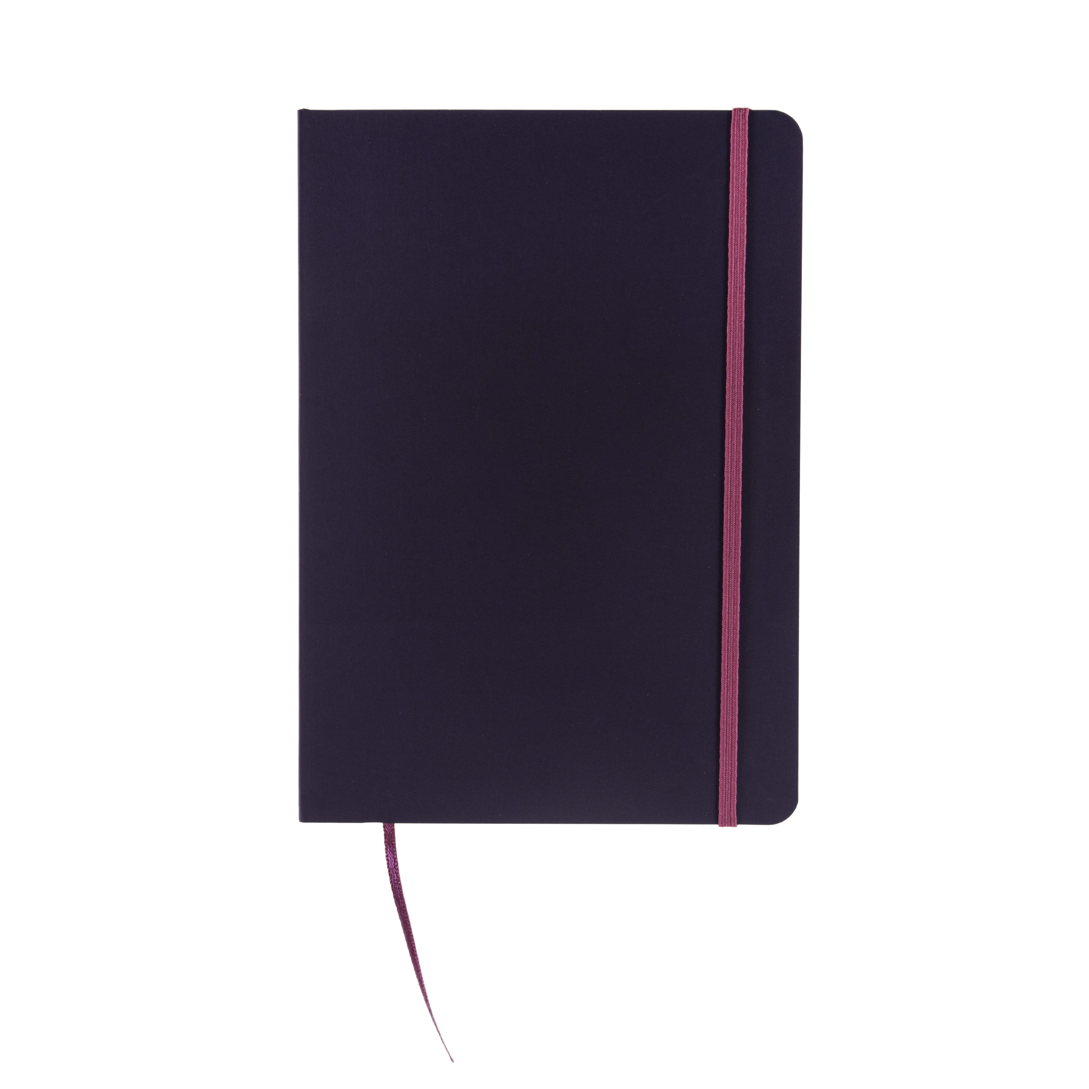 Fabriano Ispira Soft-Cover Notebook, 5.8" x 8.3", A5, Dotted, Purple ...