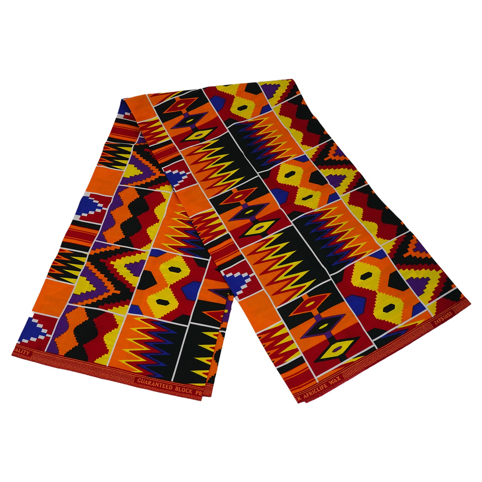 Fabric African Wax Cloth High Quality Fabric New Design Package Content ...