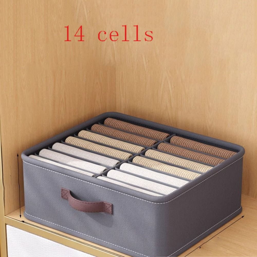 Fabric Art New PP Board Grey/Beige Wardrobe Supplies Underwear Storage ...