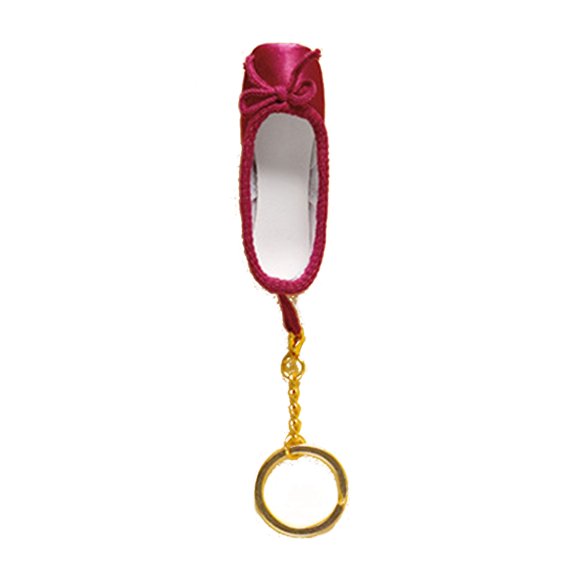 Fabric Ballet Shoe Keychain Handmade Pointe Shoe Charm Bag Pendant ...