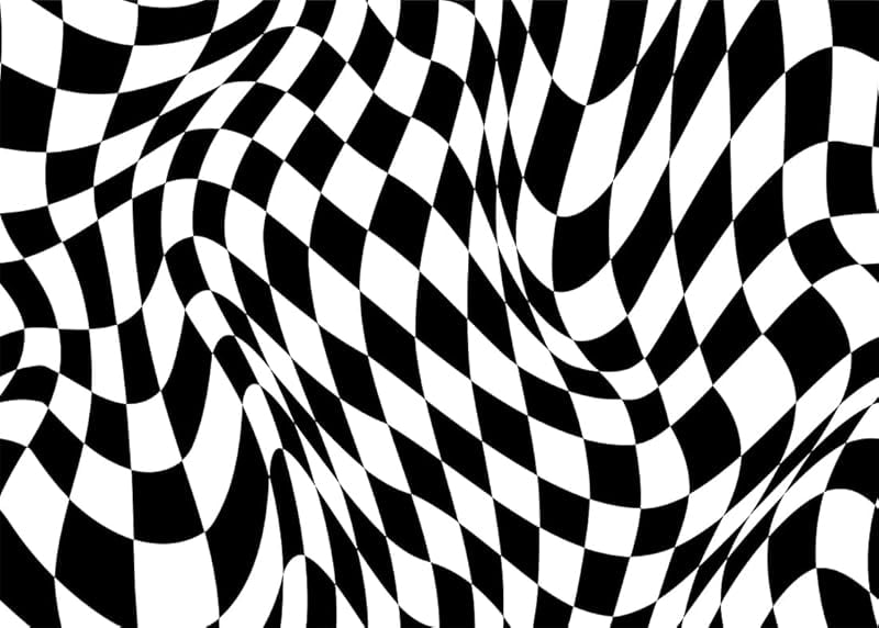 Fabric Black and White Checkered Backdrop Racing Checker Chess Board ...