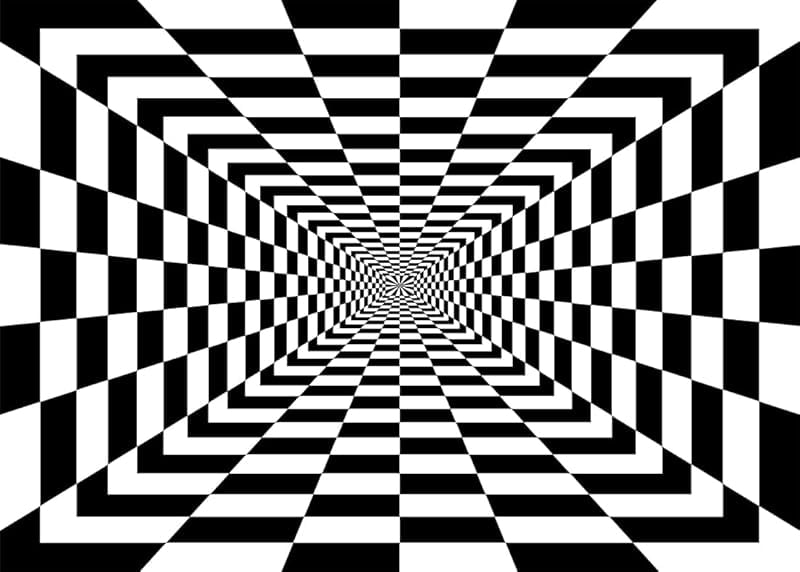 Fabric Black and White Checkered Backdrop Racing Checker Chess Board ...