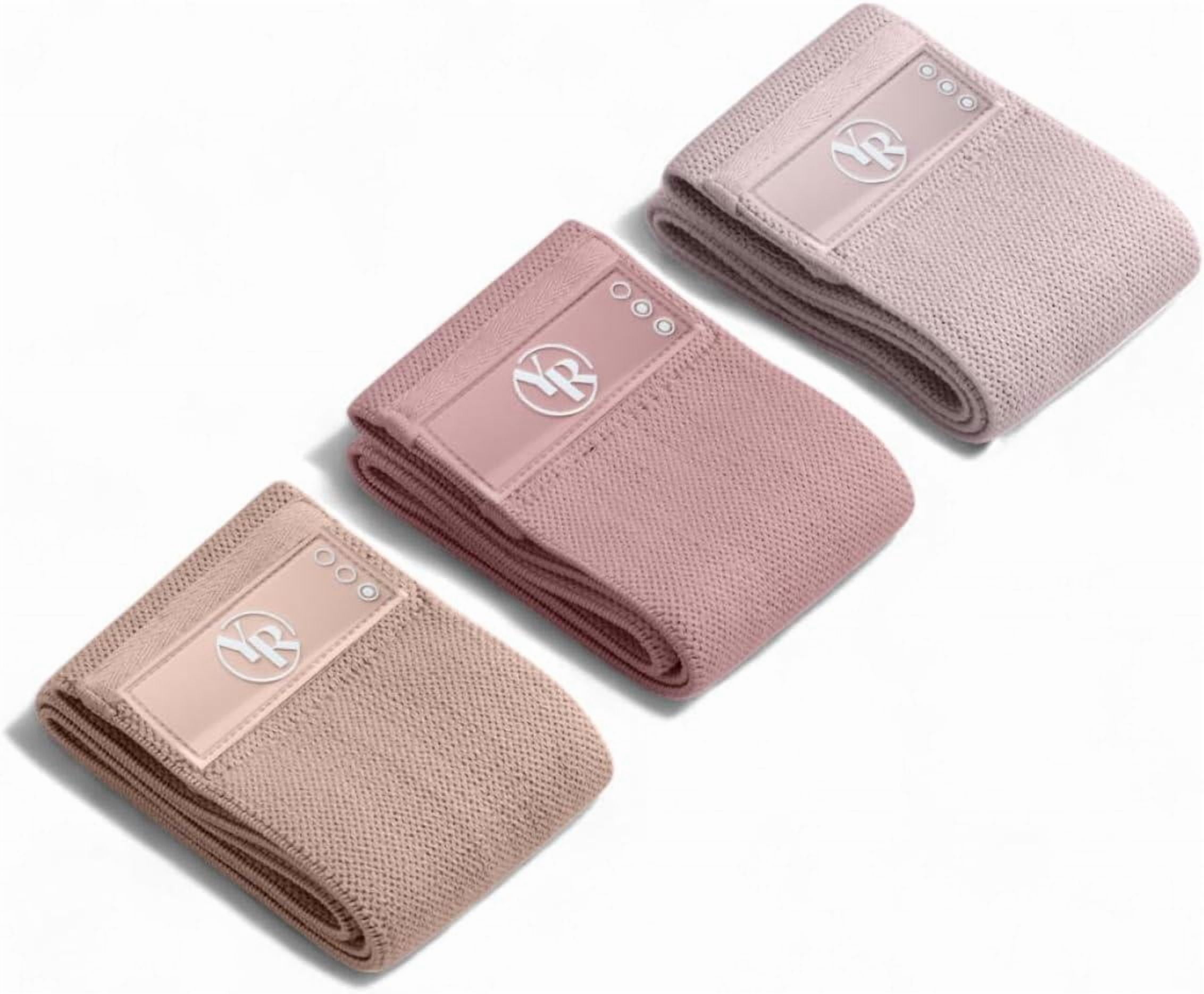 Fabric Booty Band Set for Pilates and Other Workouts- 3 Levels of ...