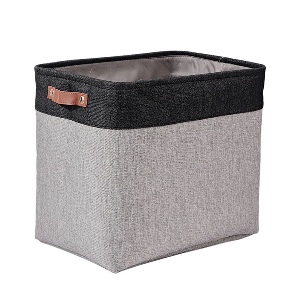 Fabric Boxes , Storage Bins with Handles, Shelf Baskets for Organizing ...