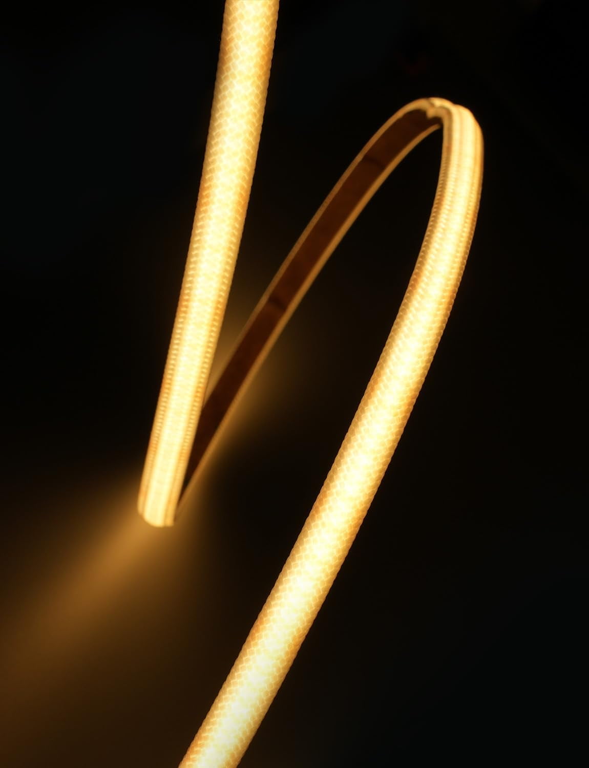 Fabric COB Strip Light 19.68in, 3000K Warm White Soft Eye-Comfort ...