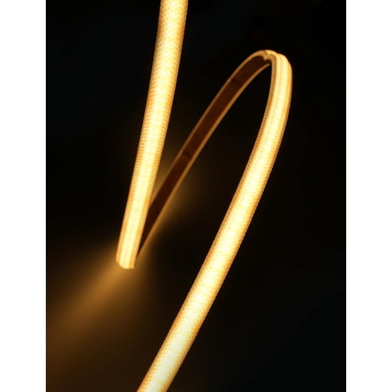 Fabric COB Strip Light 19.68in, 3000K Warm White Soft Eye-Comfort ...