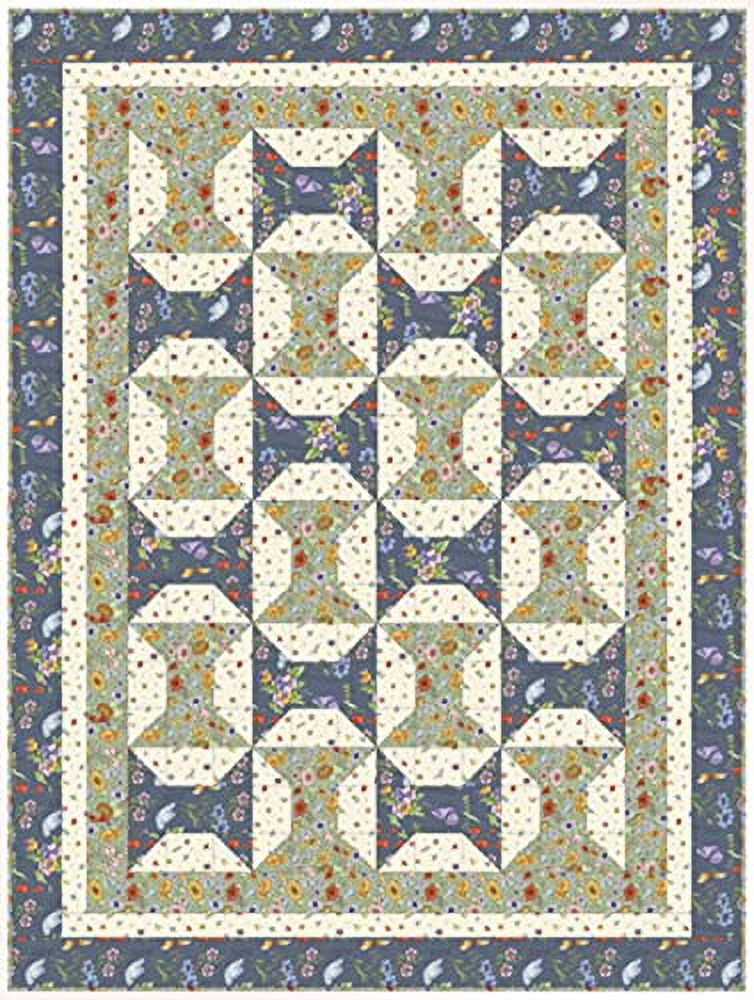 Fabric Cafe - Spools - 3 Yard Quilt - Donna Robertson - 44 X 59 ...