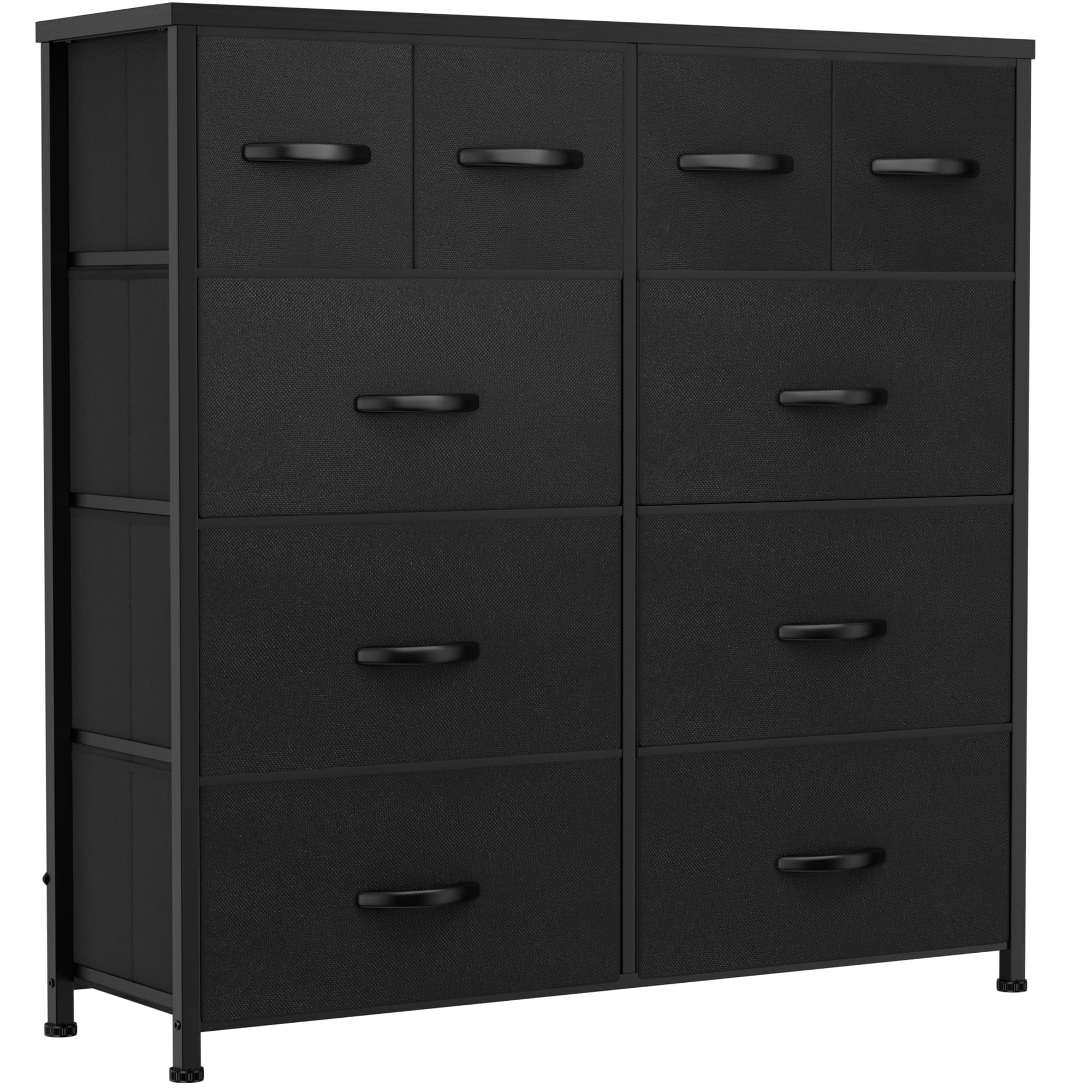Fabric Chest of Drawers for Bedroom, Tall Storage Dresser with ...