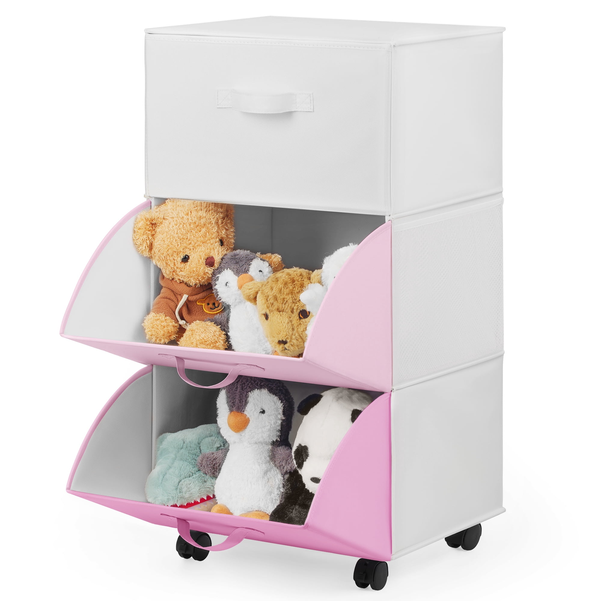 Fabric Closet Storage Drawer with Side Pockets, Foldable Storage ...
