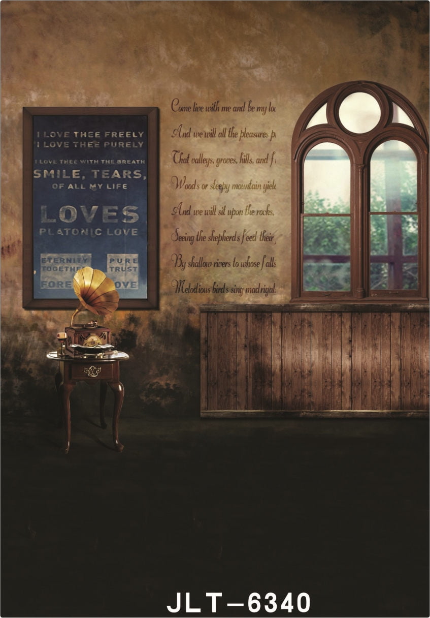 Fabric Cloth Custom Photography Backdrops Prop Indoor Brown Wall ...