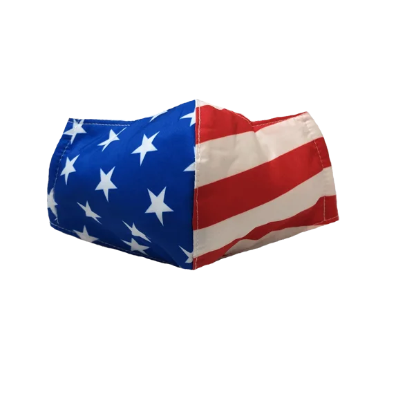 Fabric Cloth Face Mask Covering - Usa Flag 10-Pack - Walmart.com