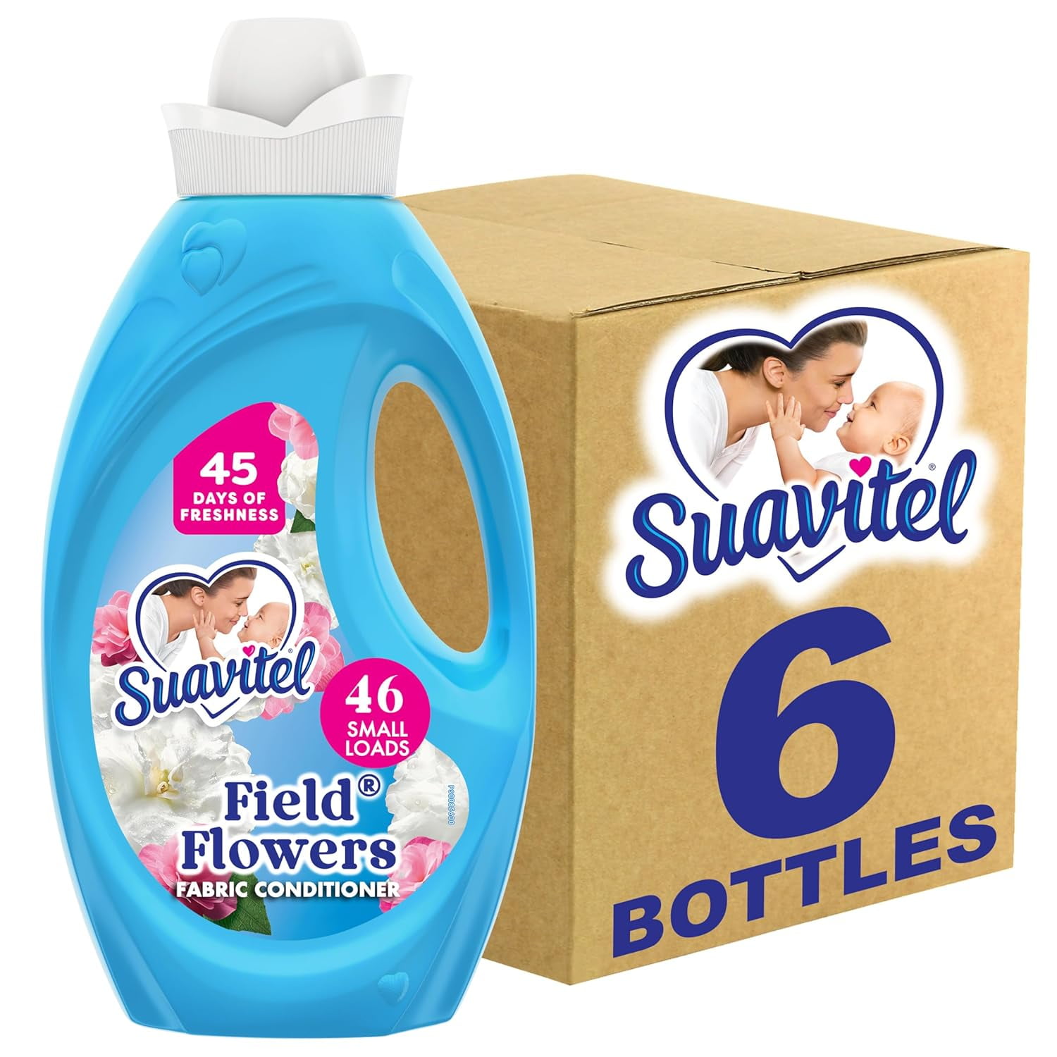 Fabric Conditioner, Fabric Softener, 45 Days of Freshness, HE ...