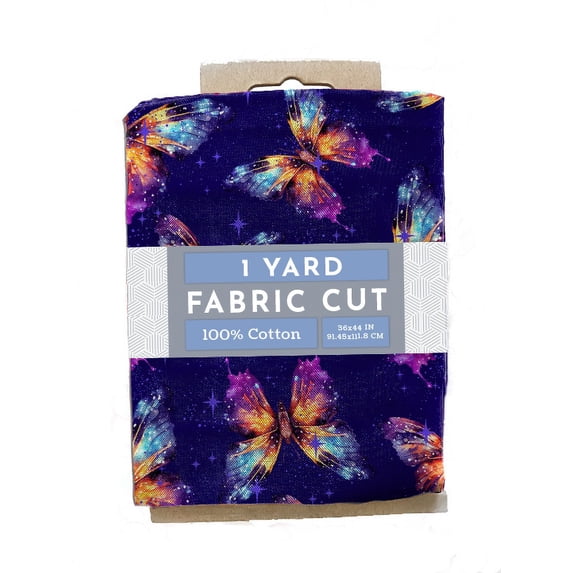 Fabric Cuts BUTTERLY PURPLE - Walmart.com