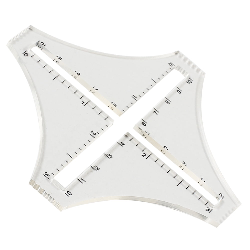 Fabric Cutting Ruler Quilters Ruler Scale Lines Sewing Ruler ...