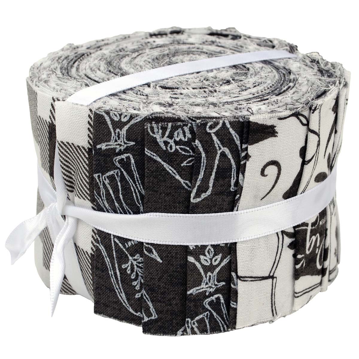 Fabric Edition, Inc. Farmhouse Strip Roll Pre-Cut Fabric - Walmart.com