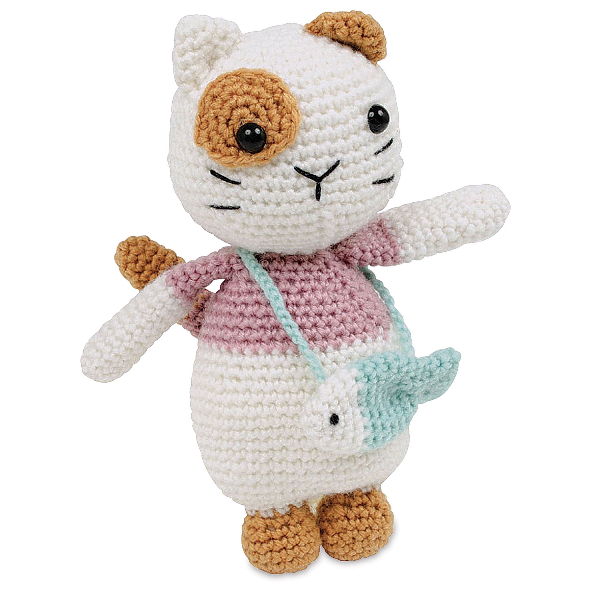 Fabric Editions Needle Creations Crochet Kit-Cat - Walmart.com