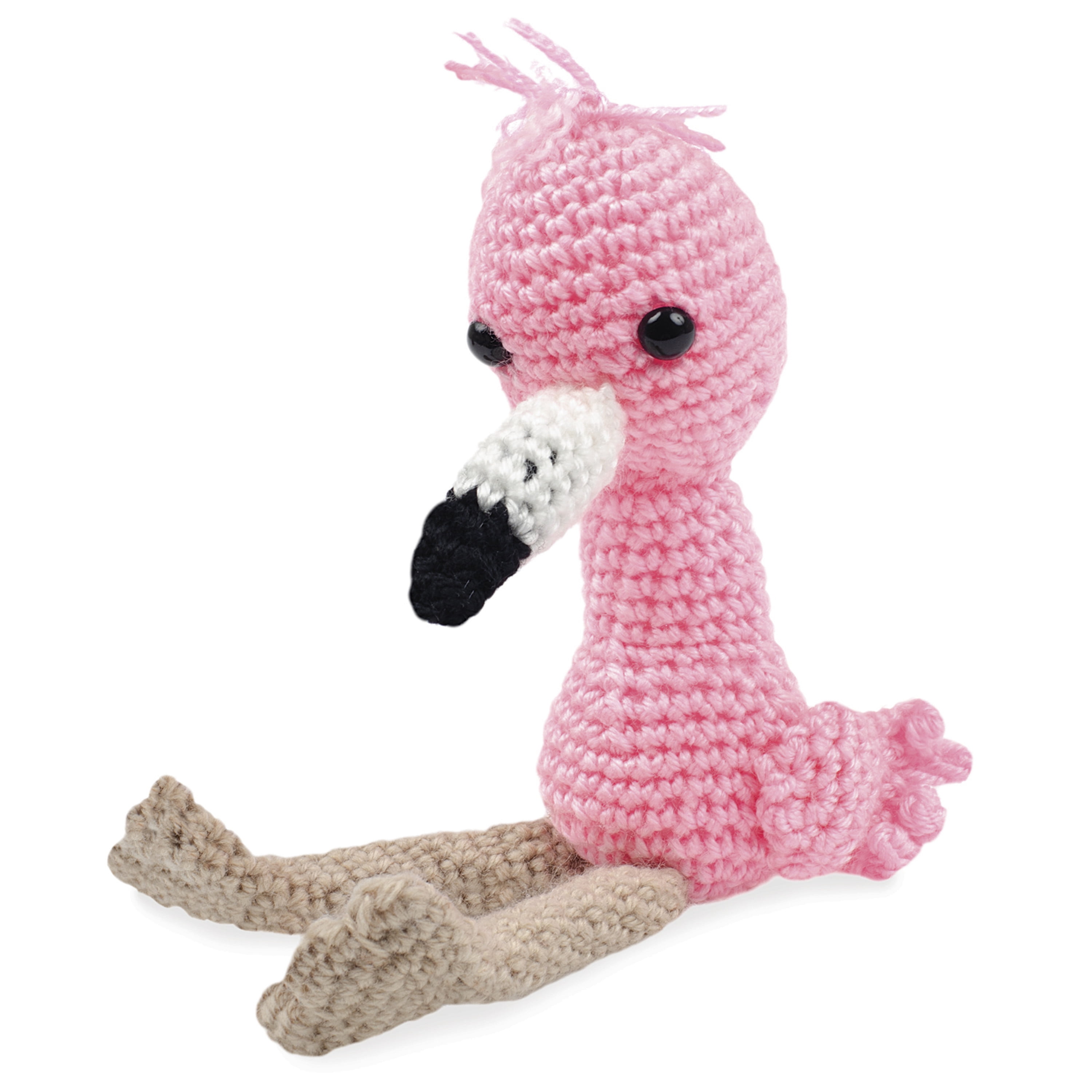 Fabric Editions, Needle Creations Crochet Kits, Flamingo Kit - Walmart.com