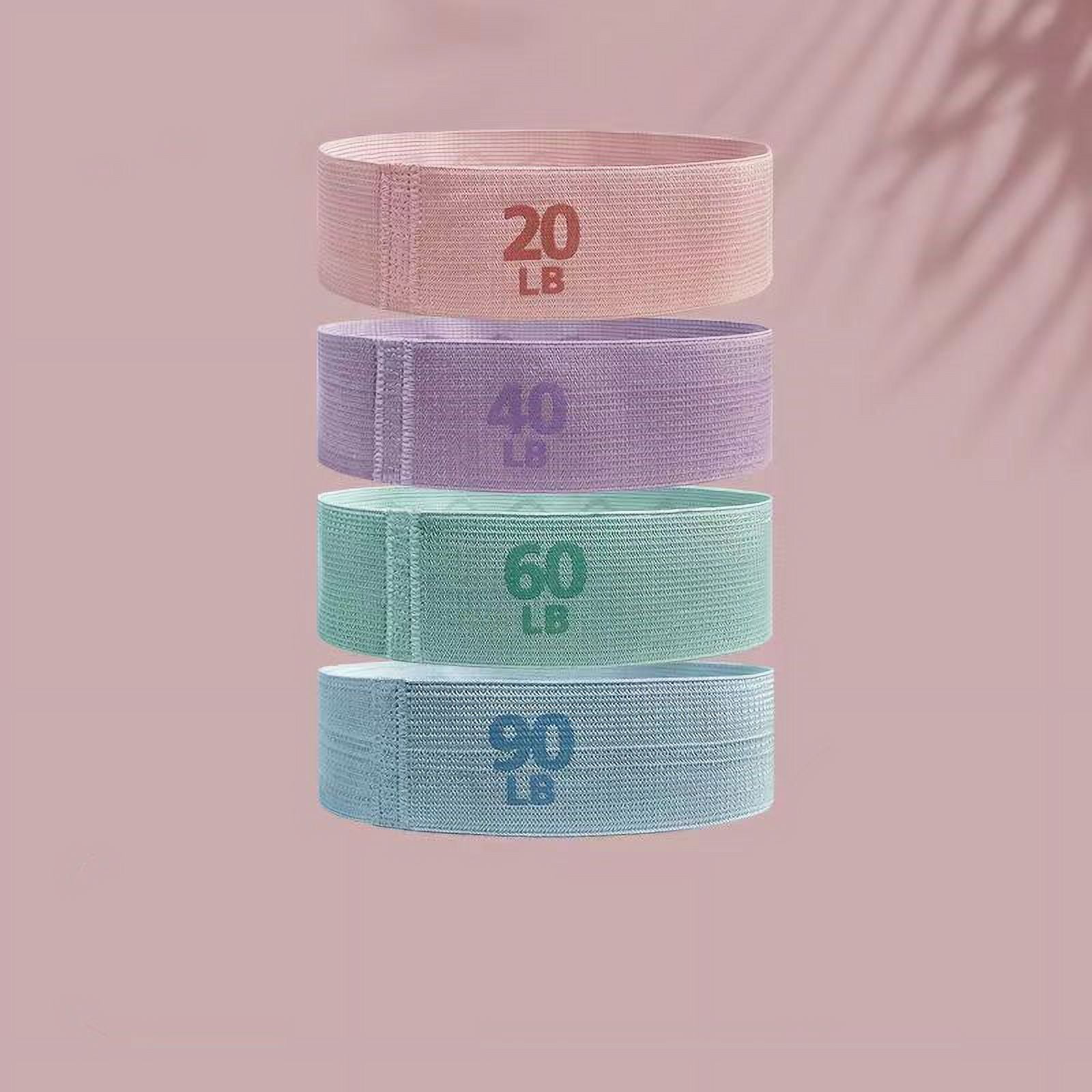 Fabric Elastic Bands Fitness Resistance Bands Yoga Pilates Hip Circle ...