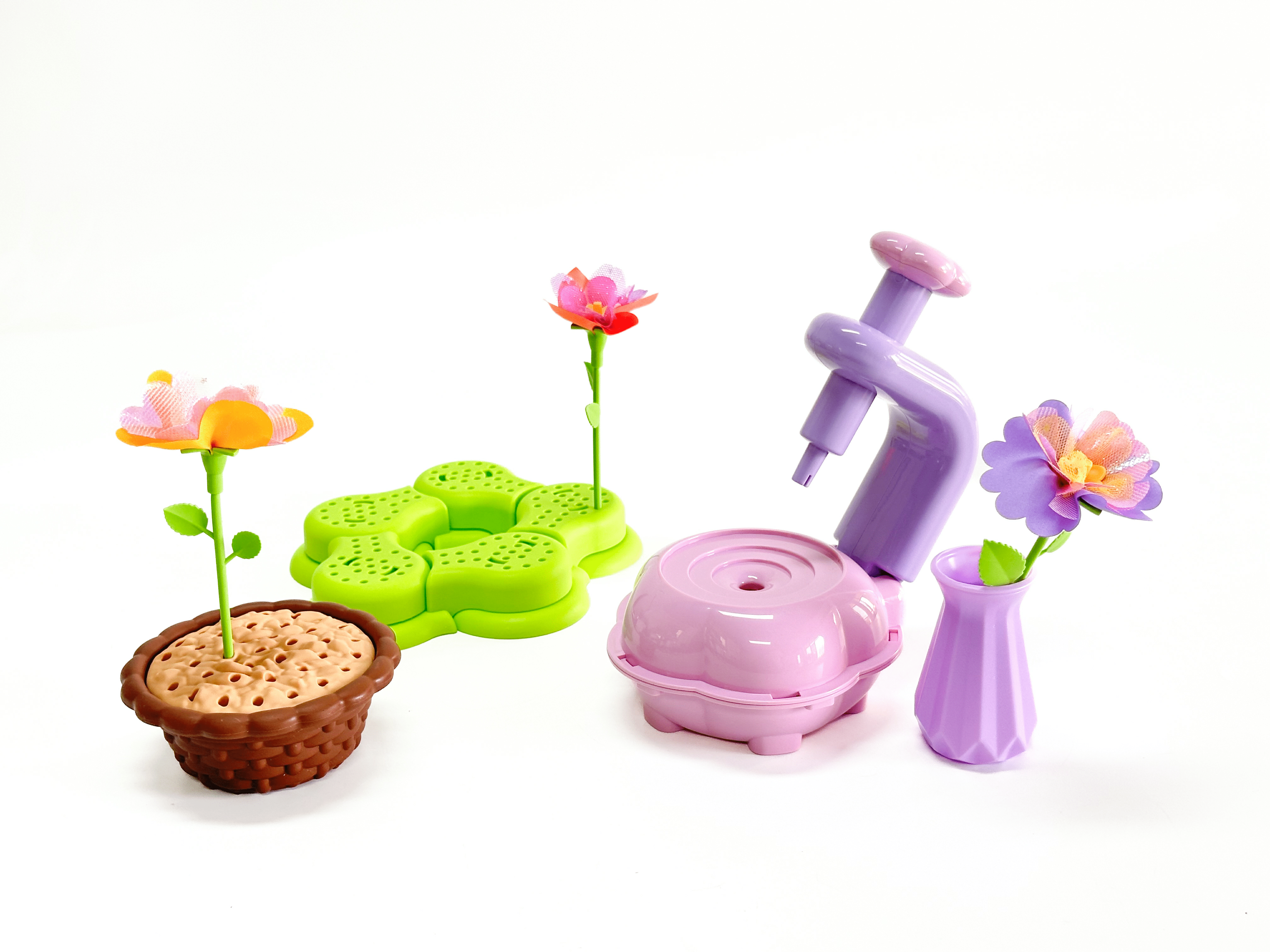 Fabric Flower Bouquets Toys, DIY Craft Kits Toys for Kids - Flowers ...