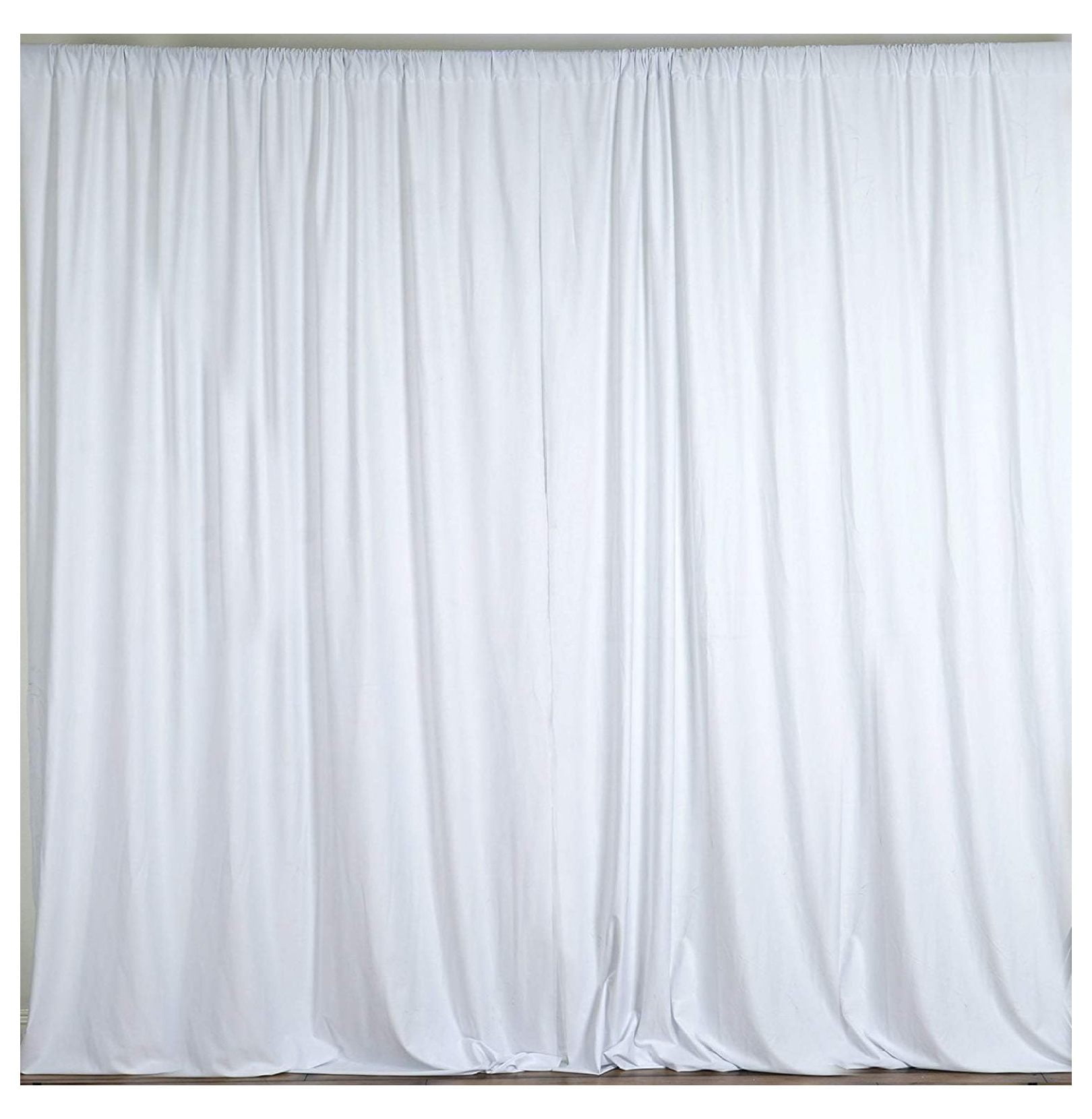 Fabric & Foam Inc 100% Polyester Window Curtain/Stage Backdrop Curtain ...