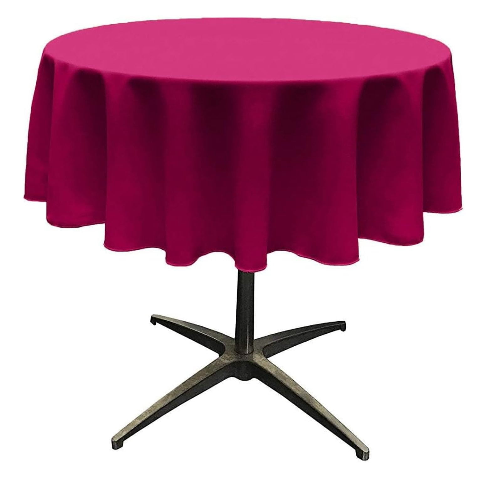 Fabric & Foam Inc, 36" Round Polyester Poplin Tablecloth for 24" Round ...