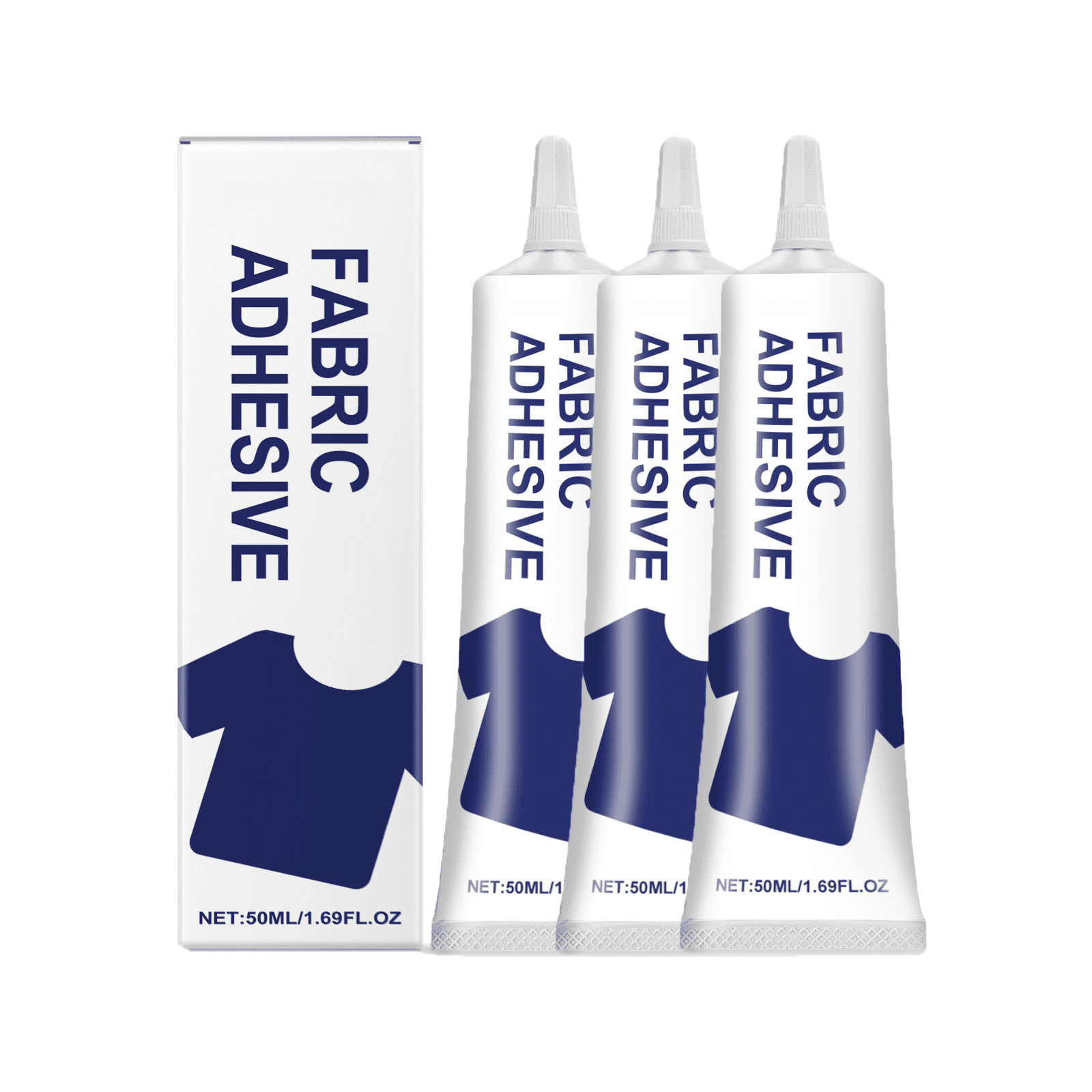 Fabric Glue for Clothing Permanent Washable, 50ml Extra Strong Fabric ...