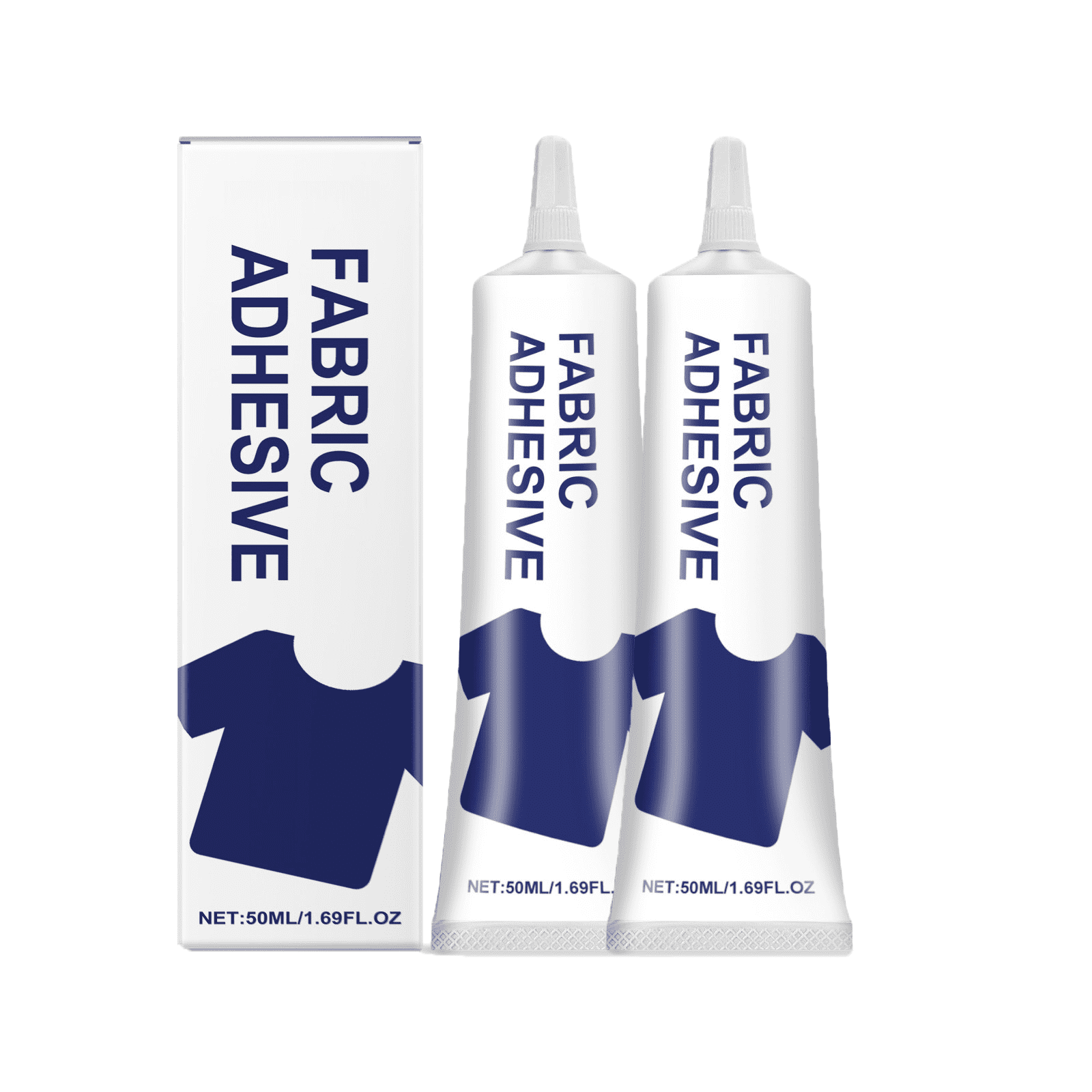 Fabric Glue for Clothing Permanent Washable, 50ml Extra Strong Fabric ...