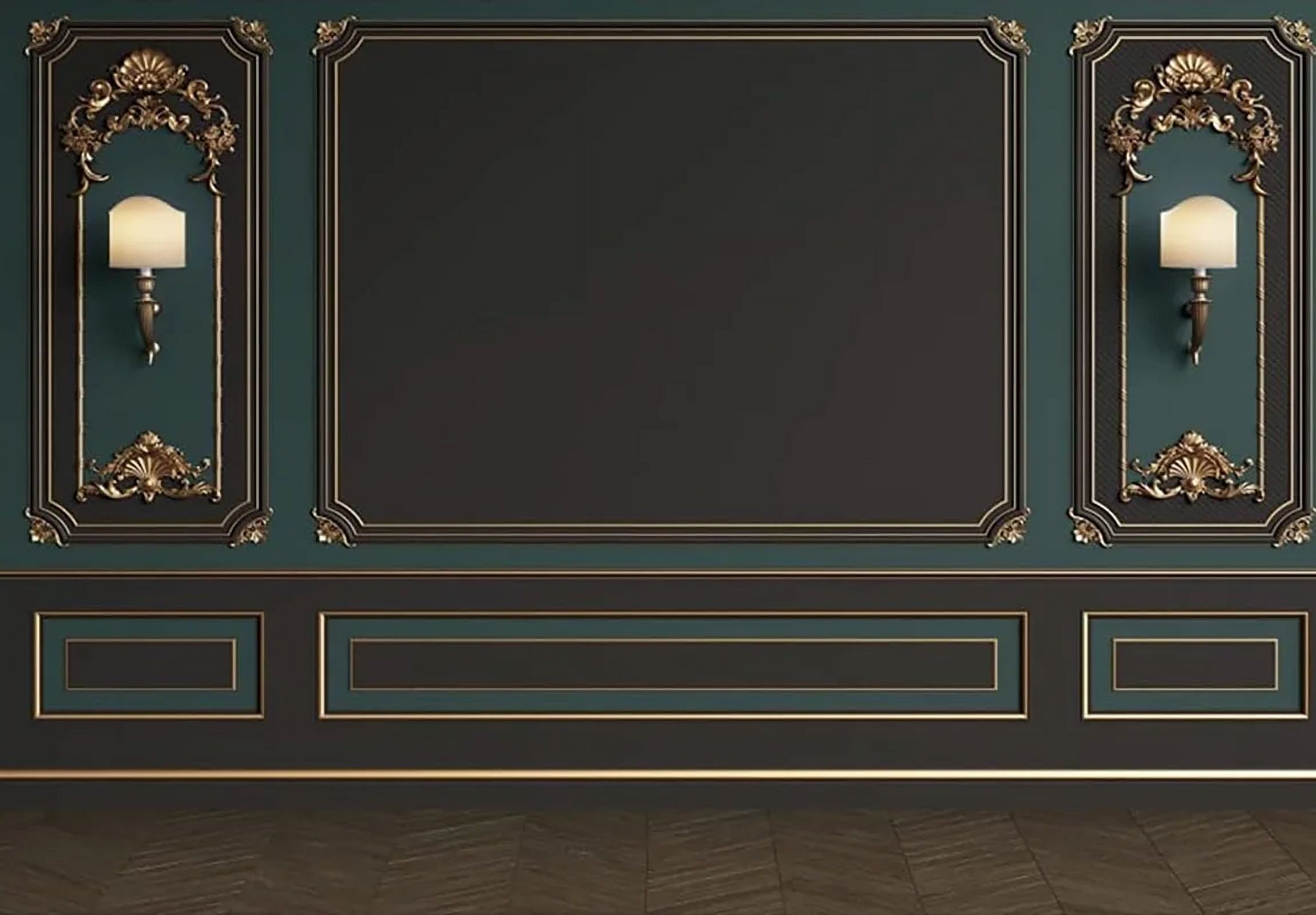 Fabric Green European Style Wall Texture Photography Background Church ...