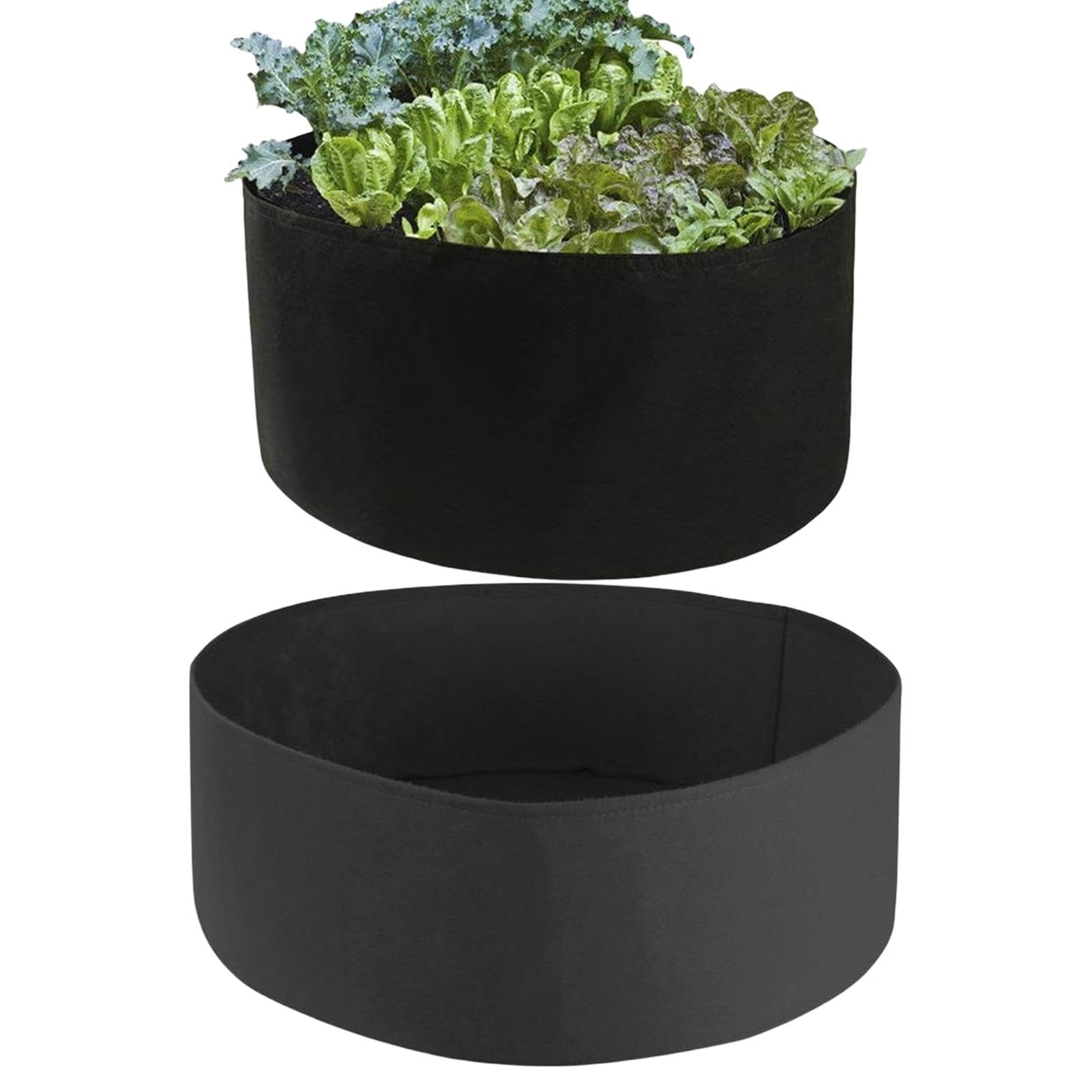 Fabric Grow Bags, Garden Bags for Vegetable Growing, Pack of 2 Plant ...