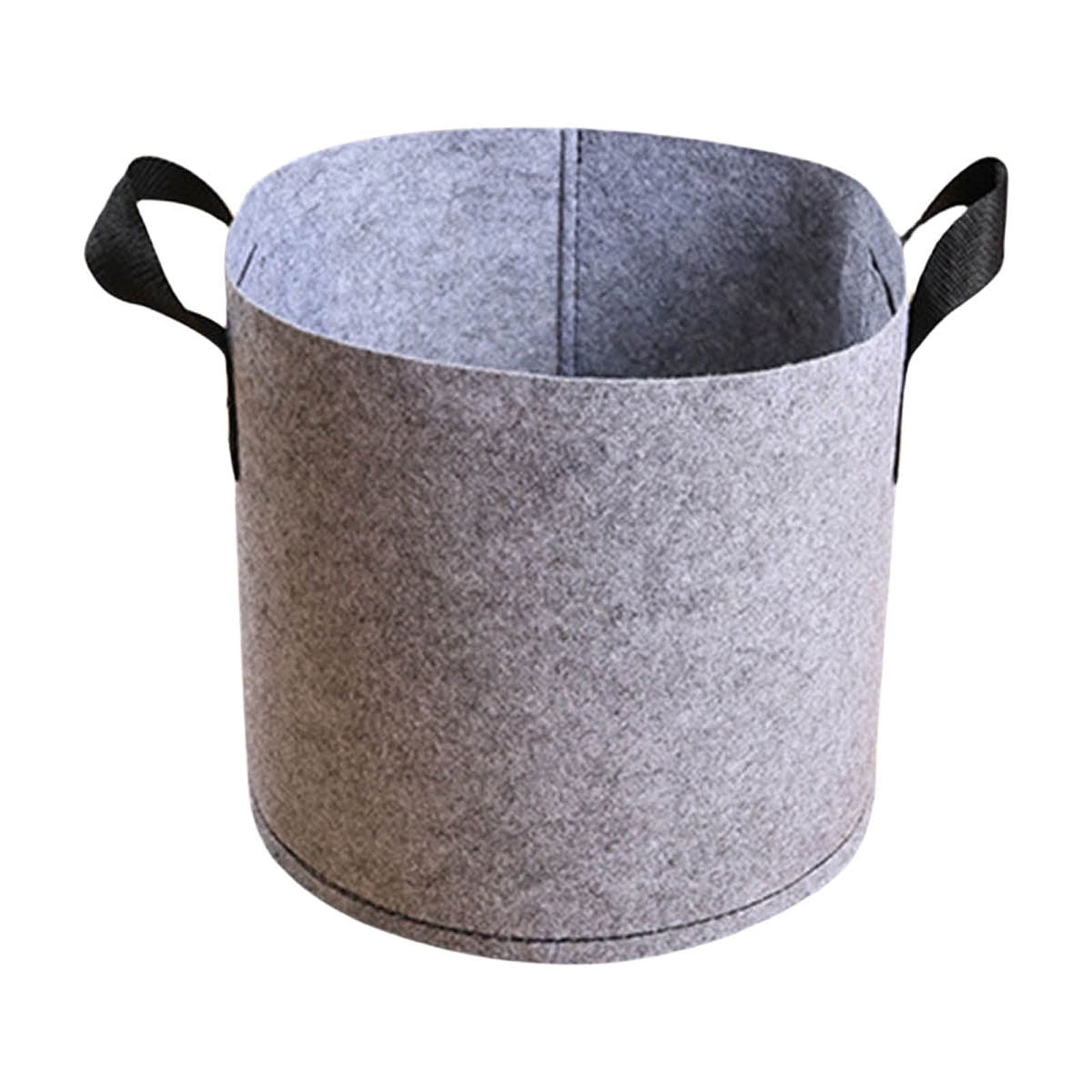 Fabric Grow Bags with Handle Fabric Plant Pots Grow Bags Suitable for ...
