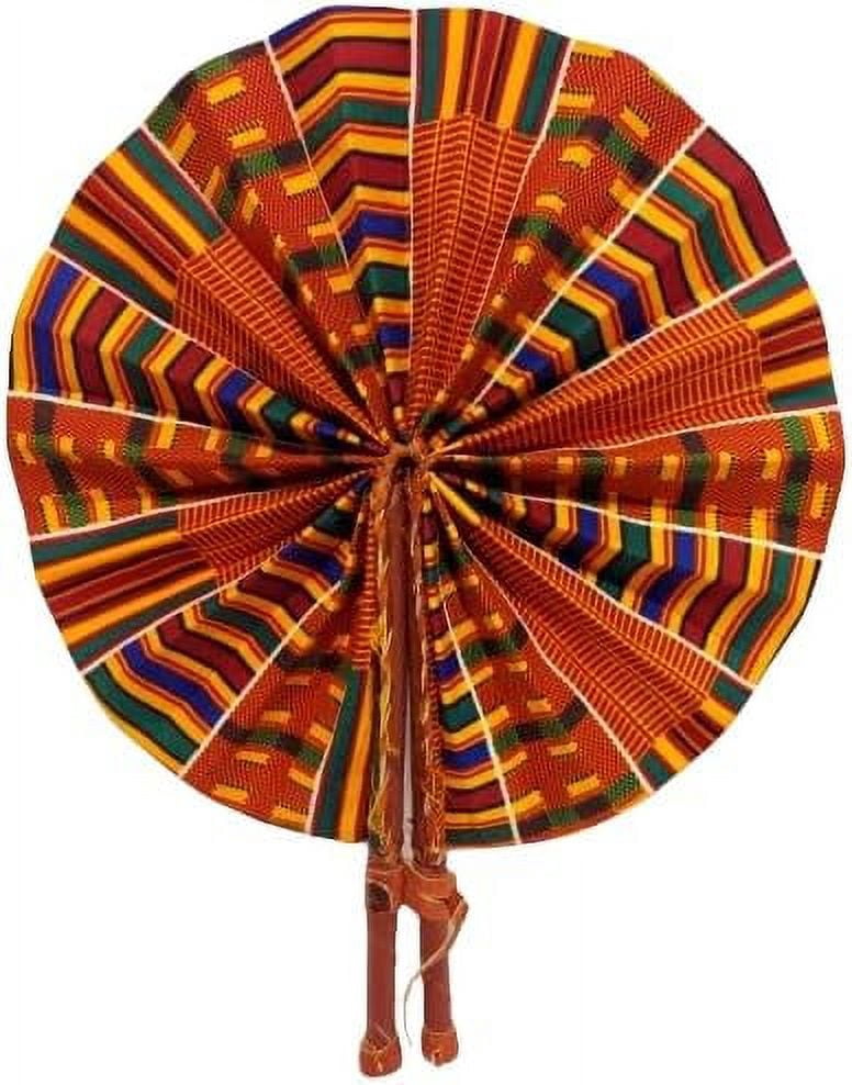 Fabric Handmade Folding Fan, Hand-held Folding Fan - Walmart.com