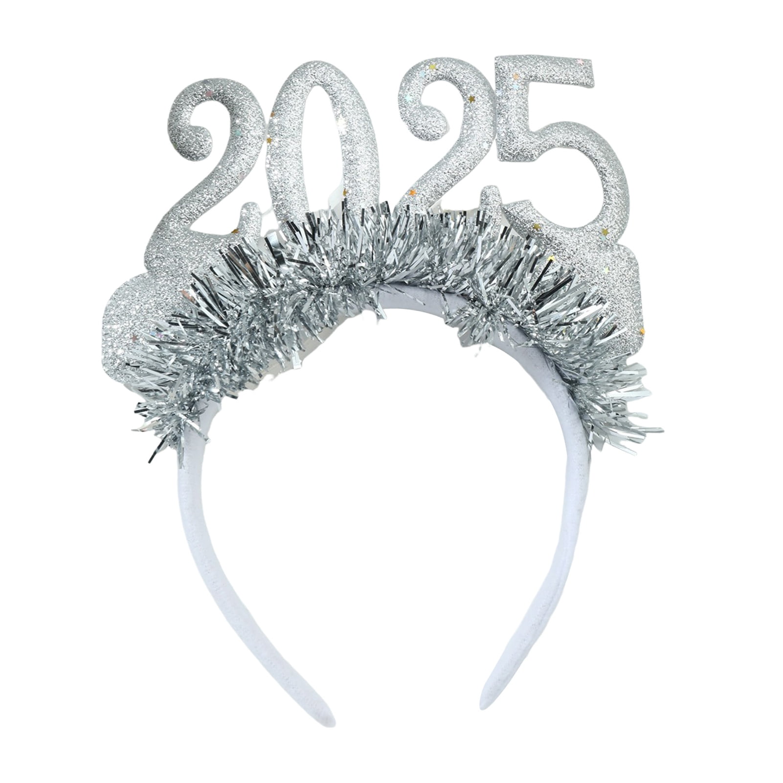 Fabric Headband 2025 Headband Shiny Glitter New Year Celebrations Music ...