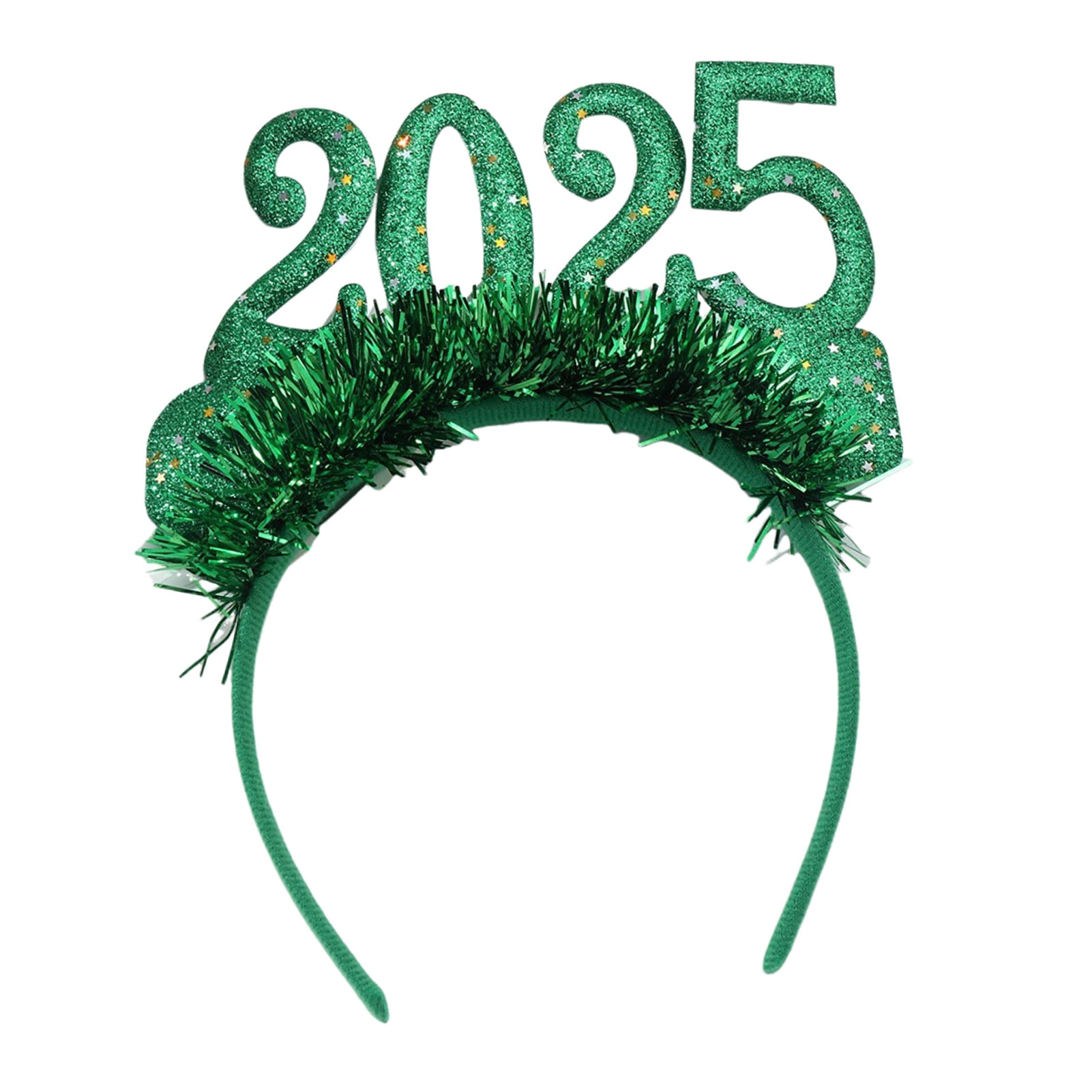 Fabric Headband 2025 Headband Shiny Glitter New Year Celebrations Music ...