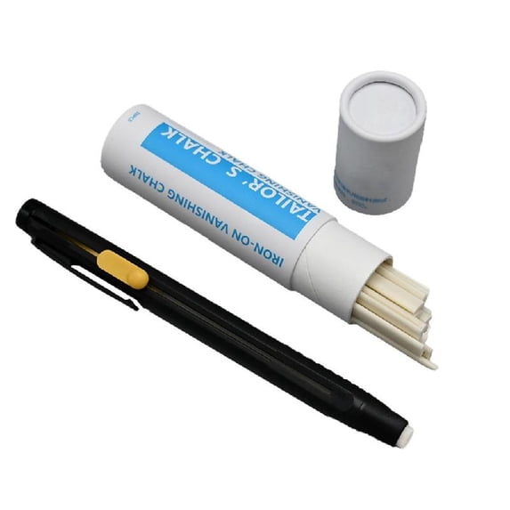 Fabric Marking Pen Tailor Chalk Pen Includes box of Refills for Fabric ...