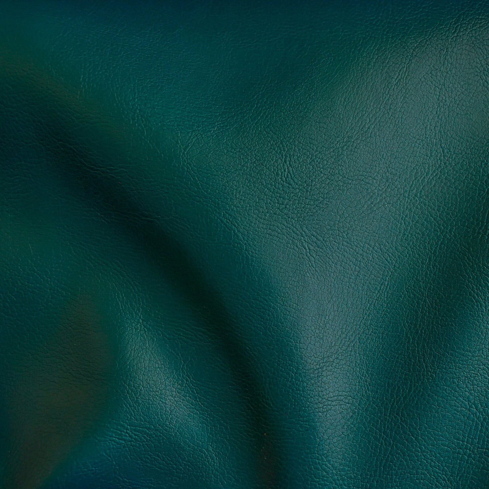 Fabric Mart Direct 54" Wide Deep Sea Green Faux Leather By The Yard, 6 ...