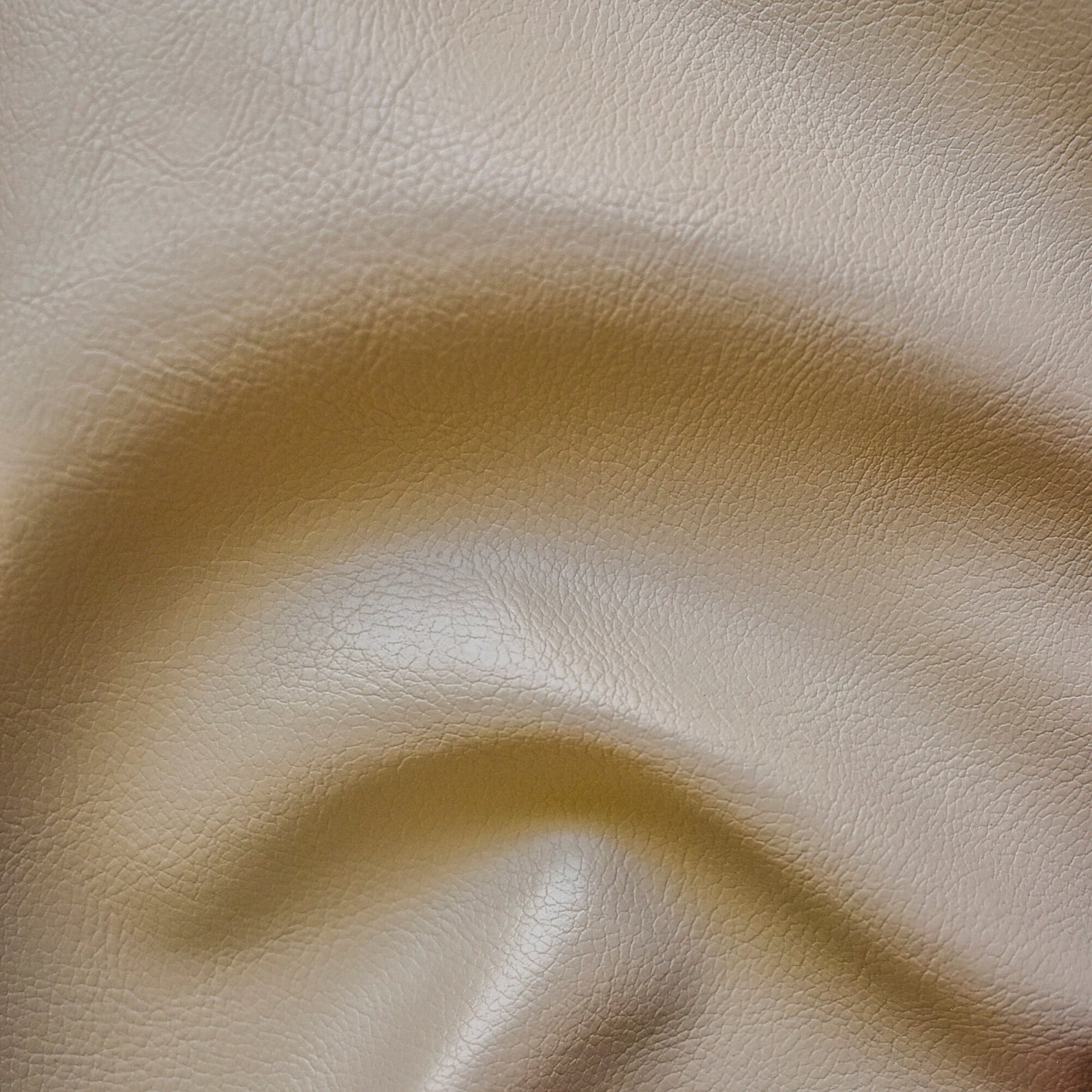 Fabric Mart Direct 54" Wide Light Fawn Faux Leather By The Yard, 5 ...