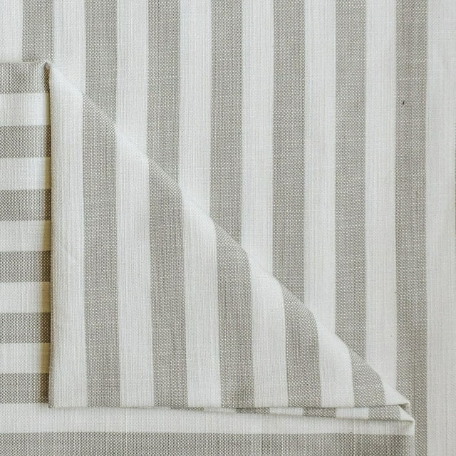 Fabric Mart Direct Beige Gingham Stripes Cotton Fabric By The Yard, 4 ...