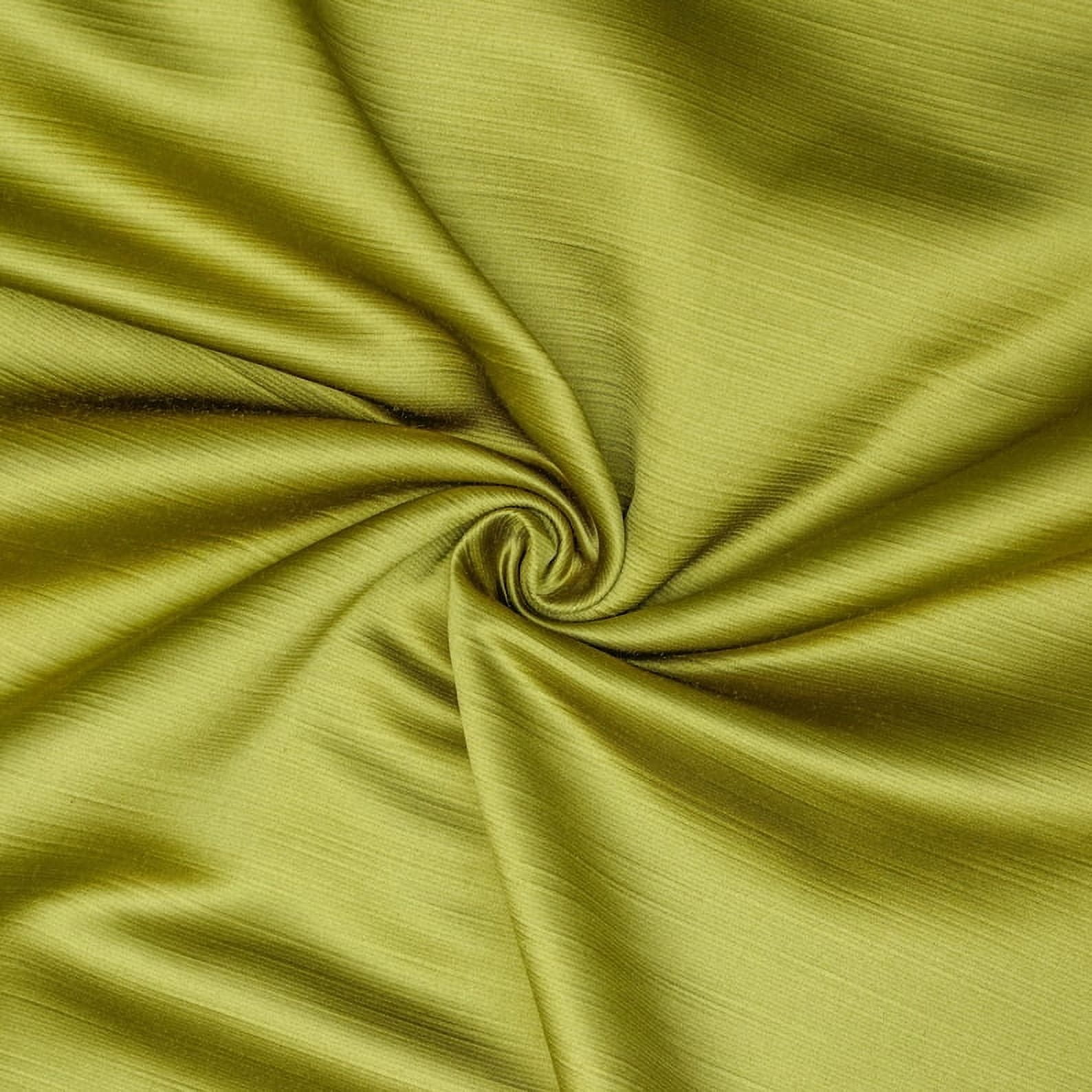 Fabric Mart Direct Chartreuse Heavy Satin Fabric by the Yard, 54 inches ...