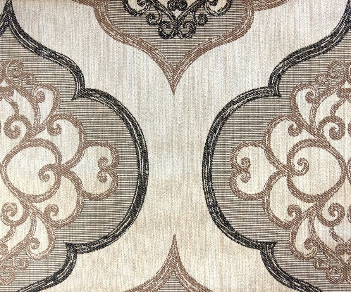 Fabric Mart Direct Coffee Cotton & Jacquard Weave Fabric By The Yard ...