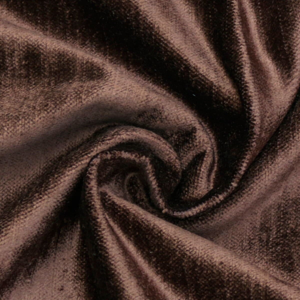 Fabric Mart Direct Dark Brown Cotton Velvet Fabric By The Yard, 54 ...