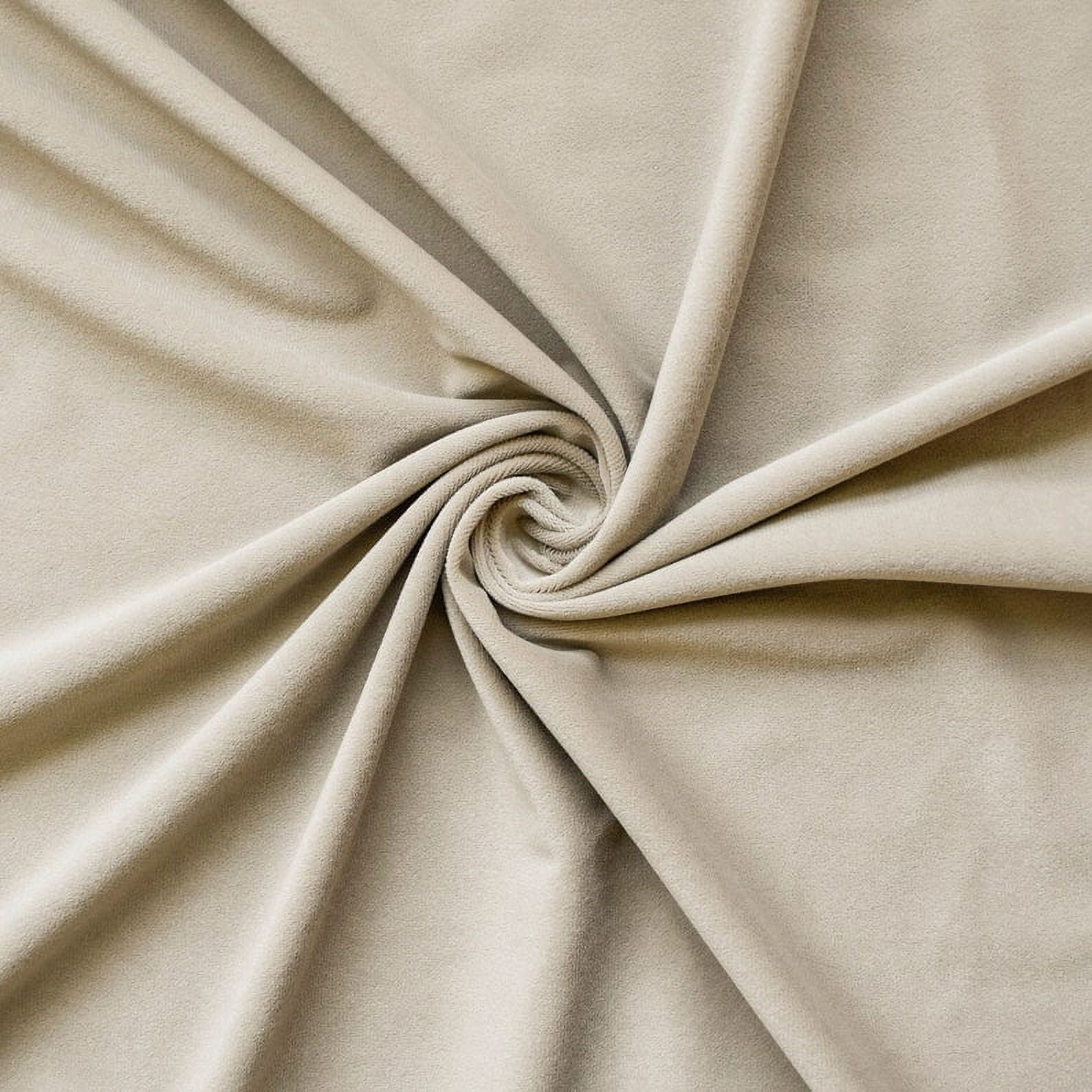 Fabric Mart Direct Ecru Fabric by the Yard, 54 inches or 137 cm Width ...