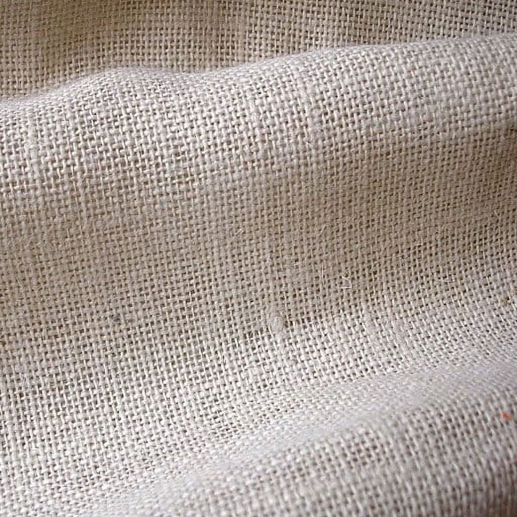 Fabric Mart Direct Ivory Burlap Fabric By The Yard, 51 inches or 129 cm ...