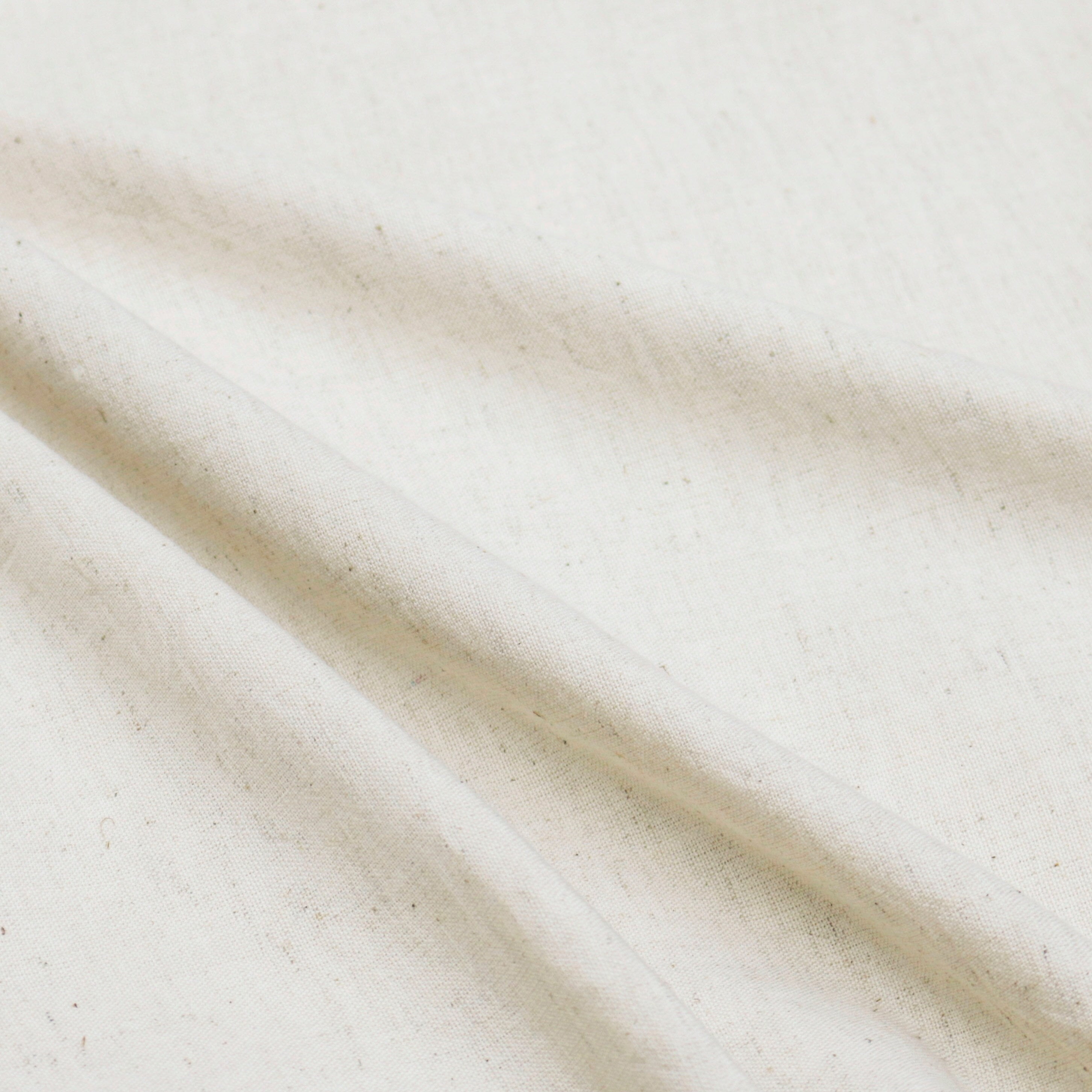 Fabric Mart Direct Ivory Cotton Linen Fabric By The Yard, 42 inches or ...
