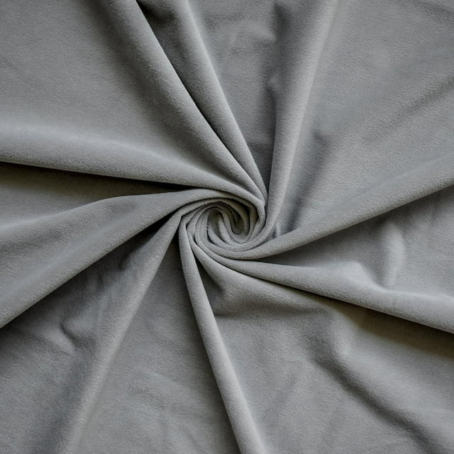Fabric Mart Direct Light Grey Fabric by the Yard, 54 inches or 137 cm ...