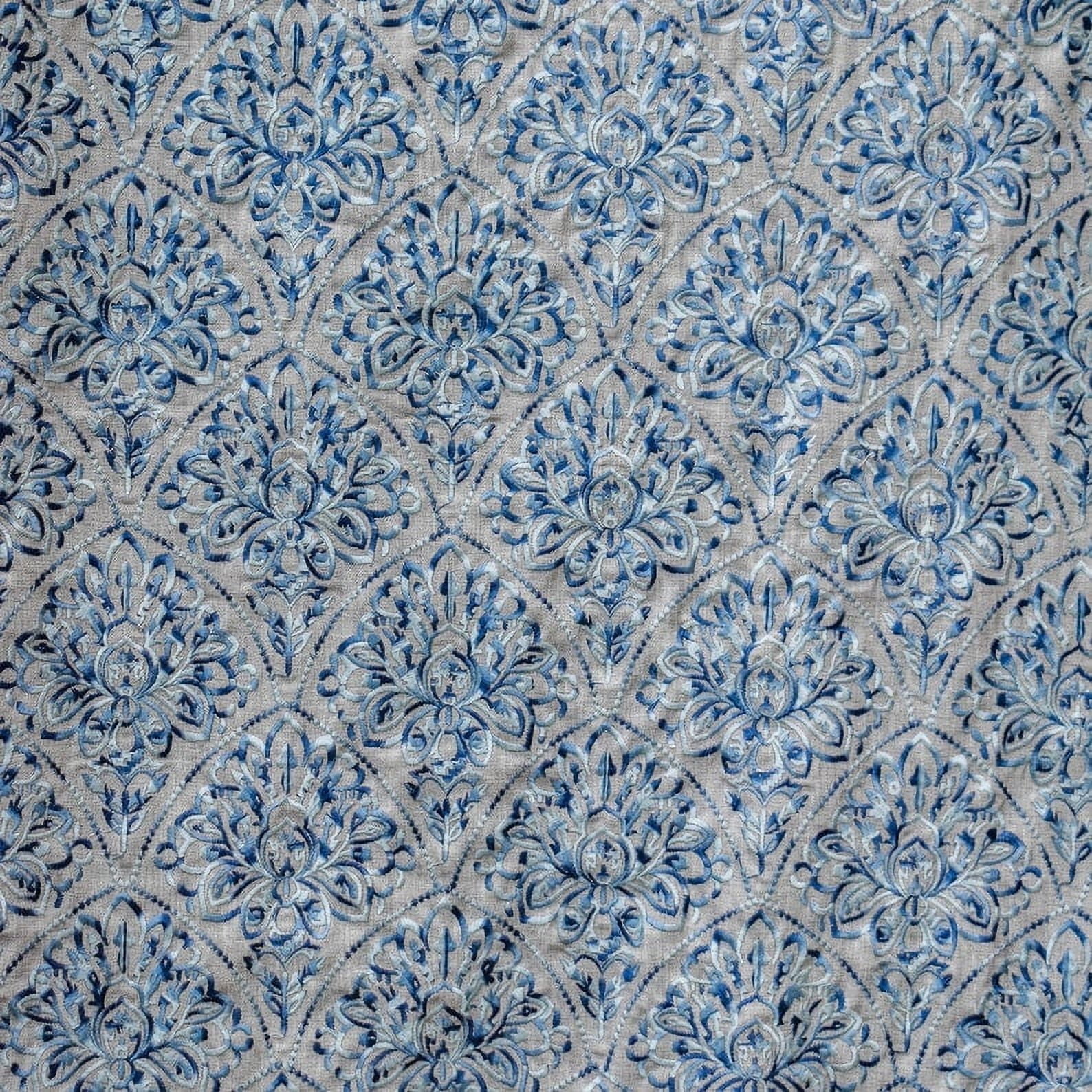 Fabric Mart Direct Shades of Blue Fabric by the Yard, 44 inches or 112 ...