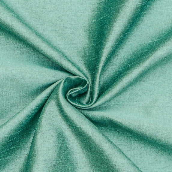 Fabric Mart Direct Silk Fabric, Capri Sea Green Silk Fabric, Faux Silk ...