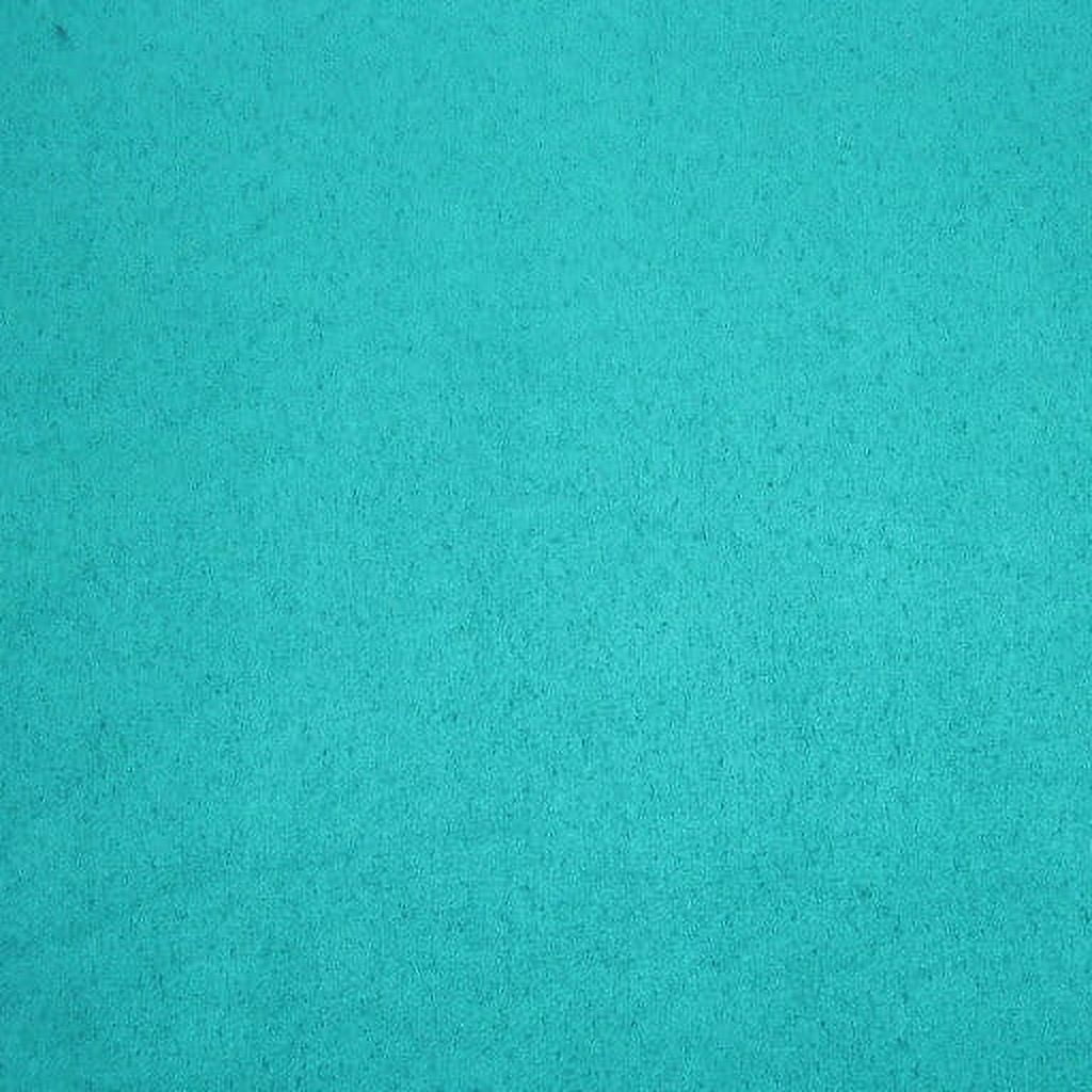 Fabric Mart Direct Turquoise Blue Faux Suede Fabric By The Yard, 42 ...