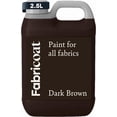 Fabricoat - Fabric Paint for Furniture - 85 oz / 2.5L Dark Brown ...