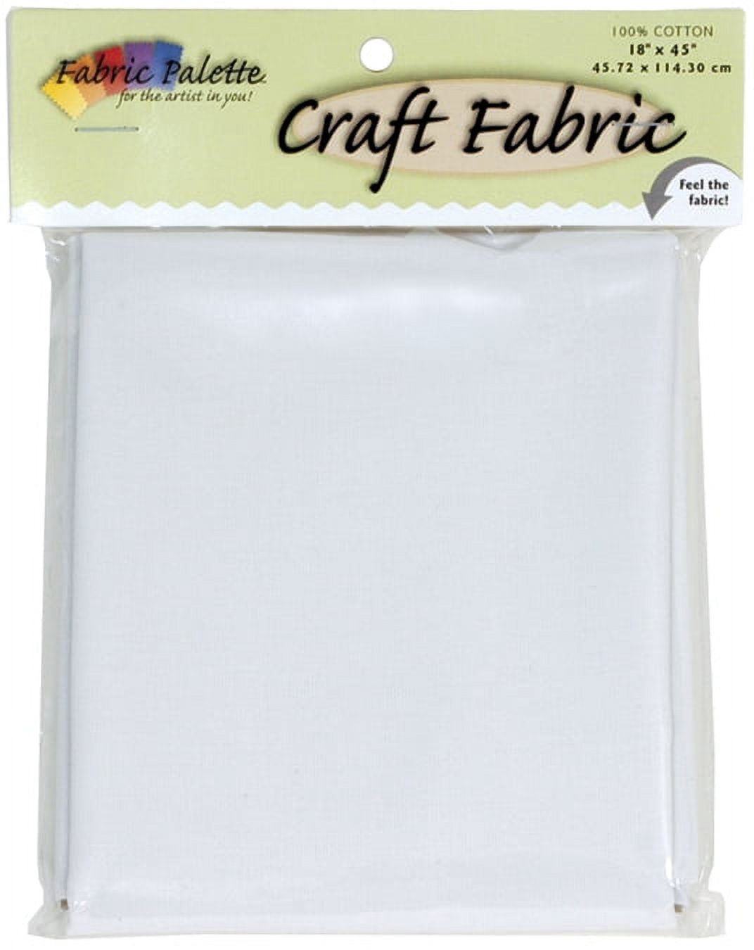 Fabric Palette Precut 18"X21" 1/Pkg-White - Walmart.com