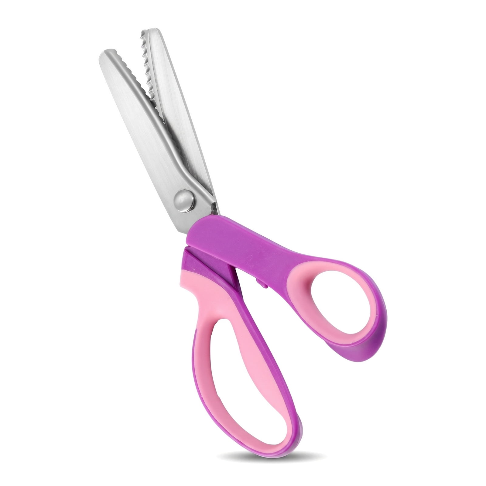 Fabric Pinking Shears - 5mm Serrated Scalloped Stainless Steel ...